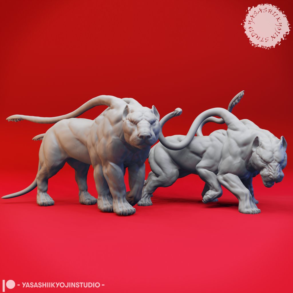 Displacer Beast Miniature – Phase-Hunting Nightmare - Roll 4 Shenanigans